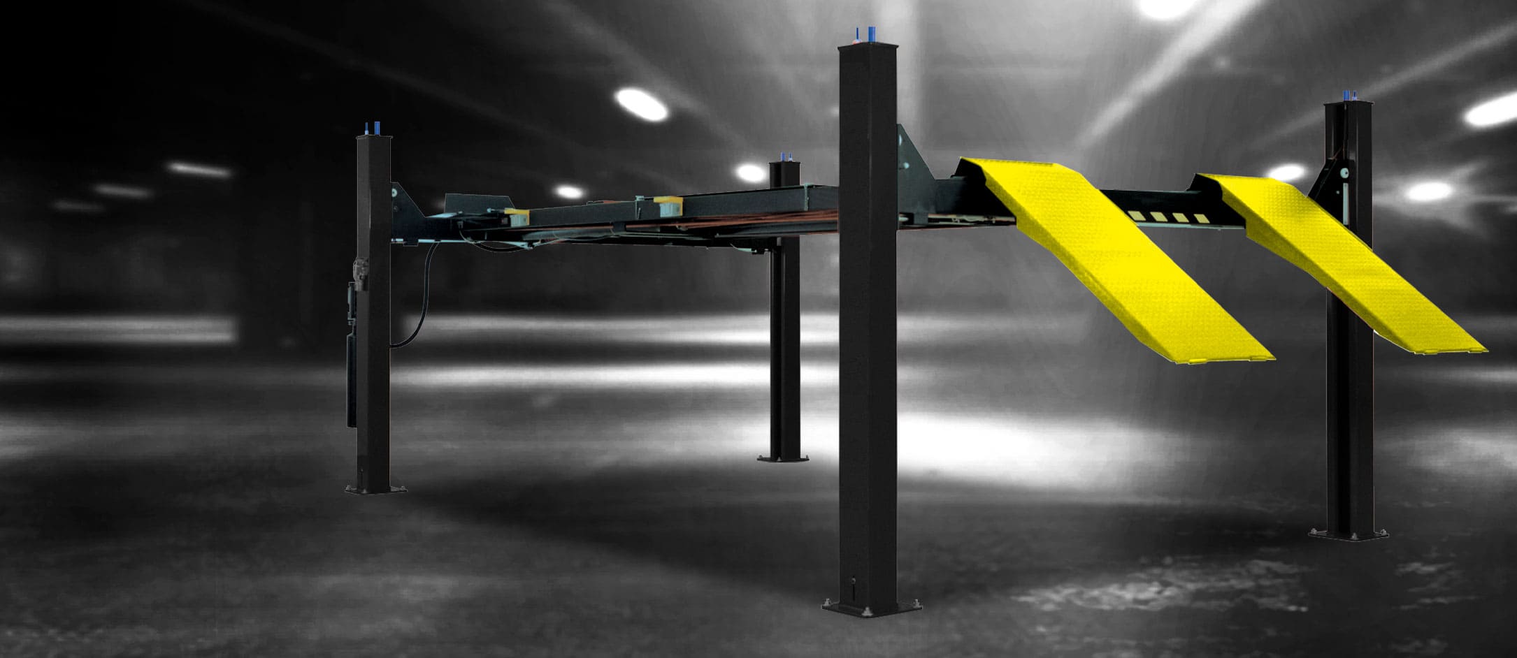 18K Four-Post Alignment Lift | John Bean Canada