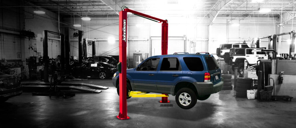 JSA10 10K Two-Post Automotive Lift | John Bean Latin America