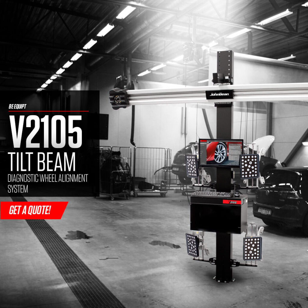 V2105 Tilt Beam Imaging Wheel Alignment System | John Bean Latin America