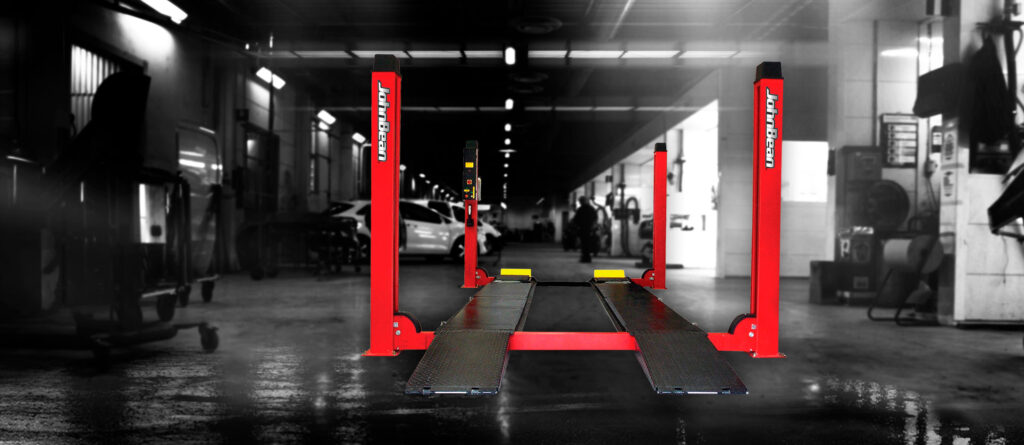 CLASS IV Dual Revenue Four-Post Alignment Lift | John Bean United Kingdom