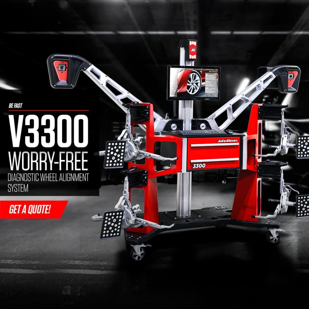 V3300 Diagnostic Wheel Alignment System | John Bean USA
