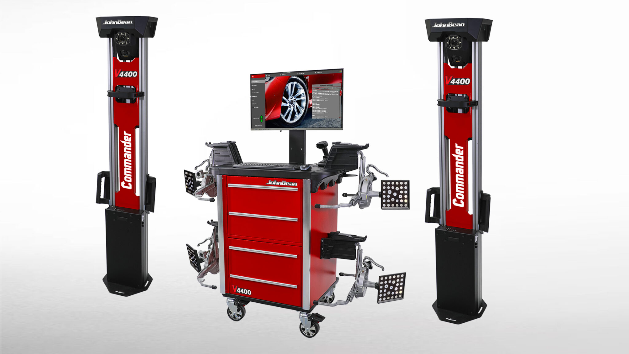 V4400 Wireless Drive-Through Wheel Alignment System | John Bean USA
